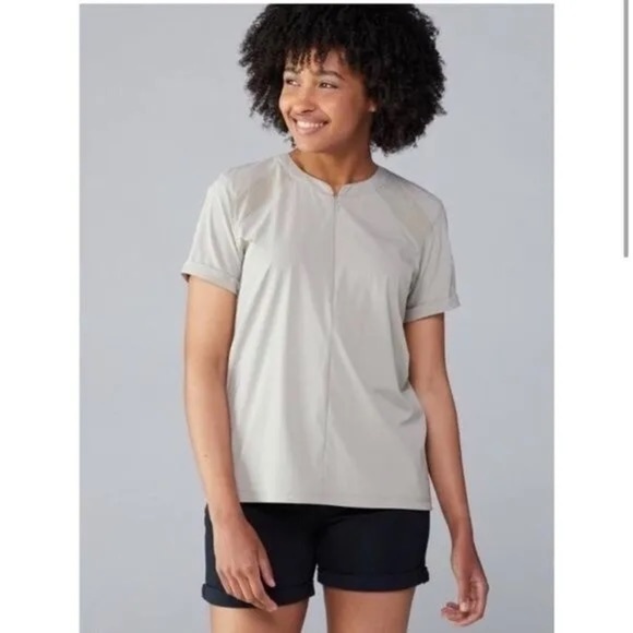Indygena | Tops | Indygena Womens Lomo Roll Tab Short Sleeve Partial ...